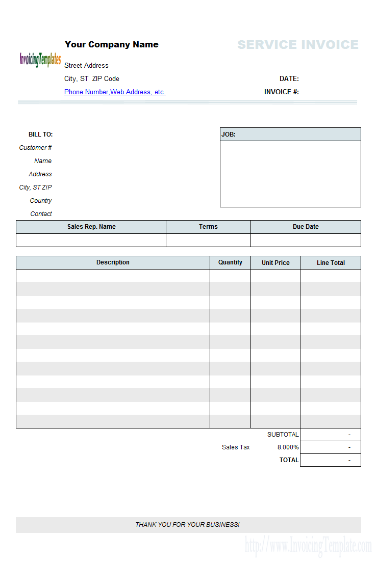 Independent Contractor Invoice Template Excel Invoice Example